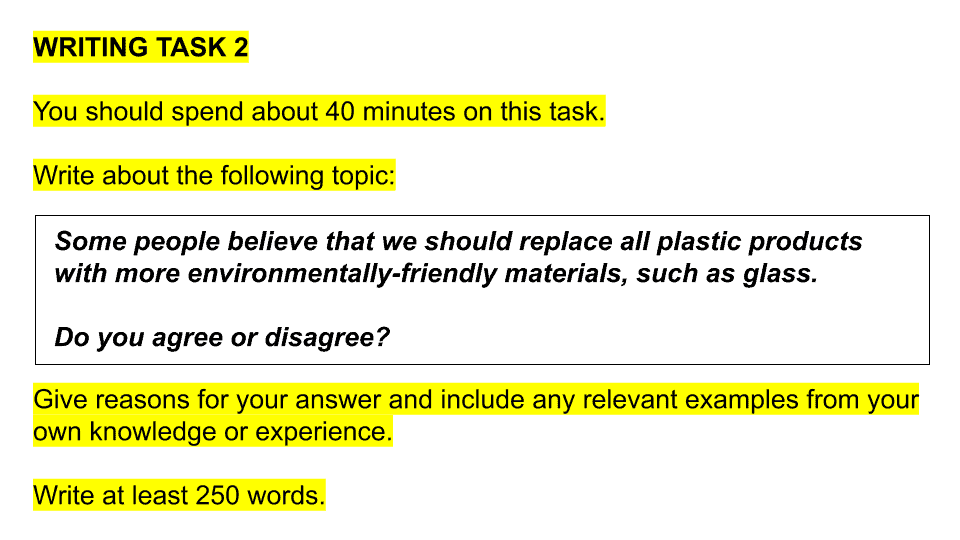 Ielts General Writing Task 2 Topics 2021 With Answers Infoupdate