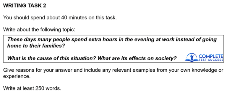 IELTS Writing Task 2 Sample Questions & Band 9 Answers - Complete Test ...